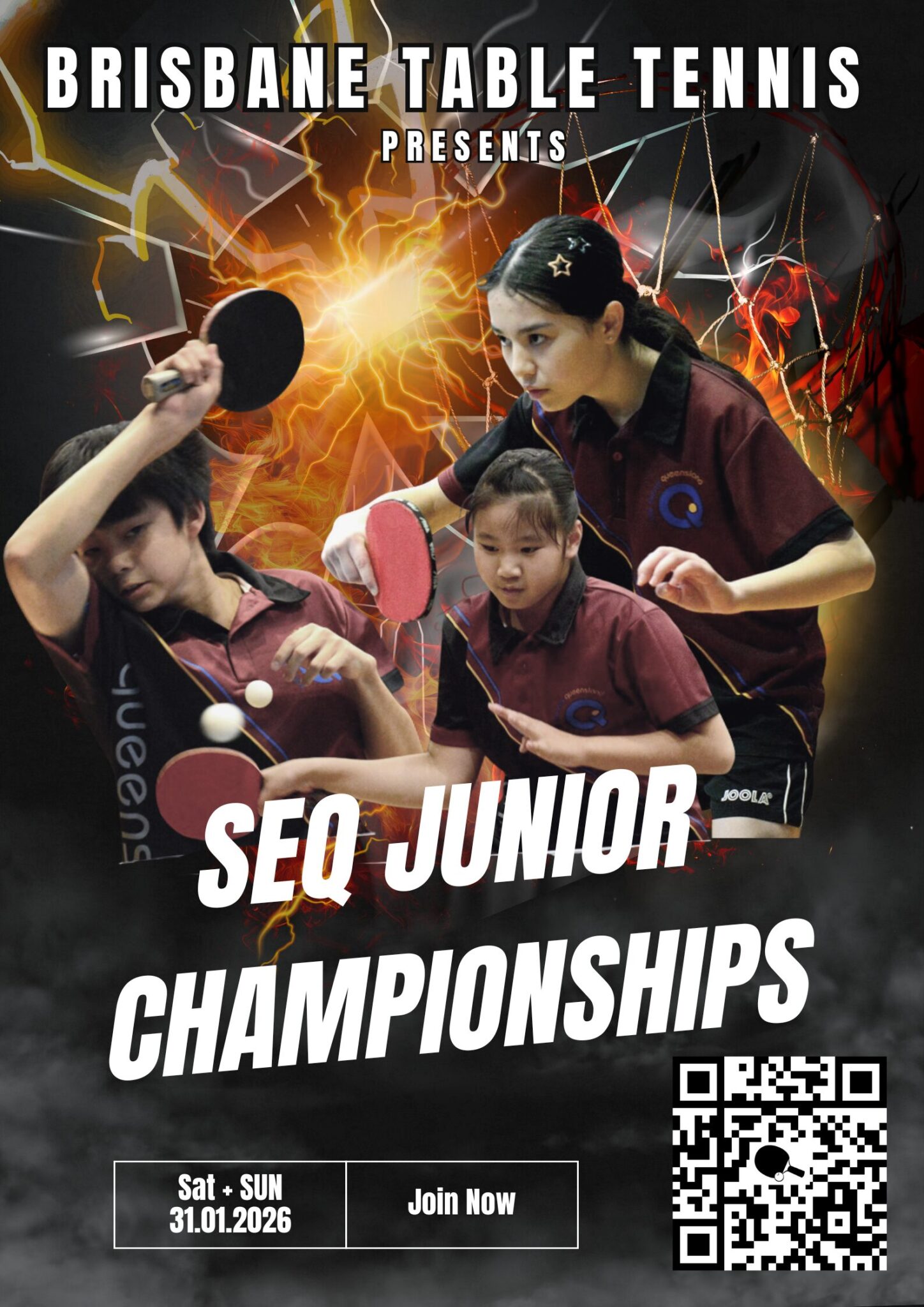 2026 SEQ Junior Championships By brisbane table tennis association ...